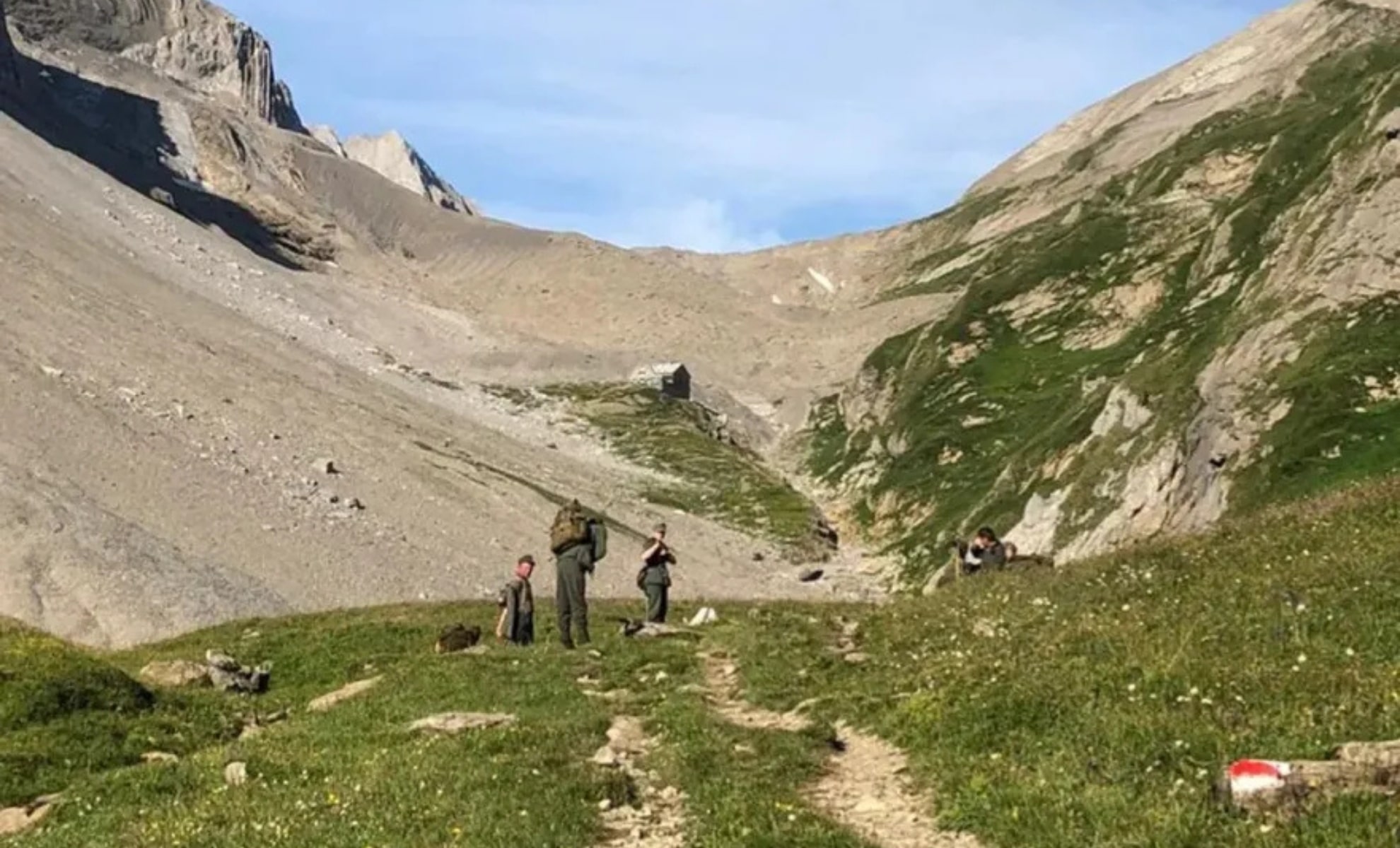 25 Men in Nazi Uniforms Storm Swiss Alps